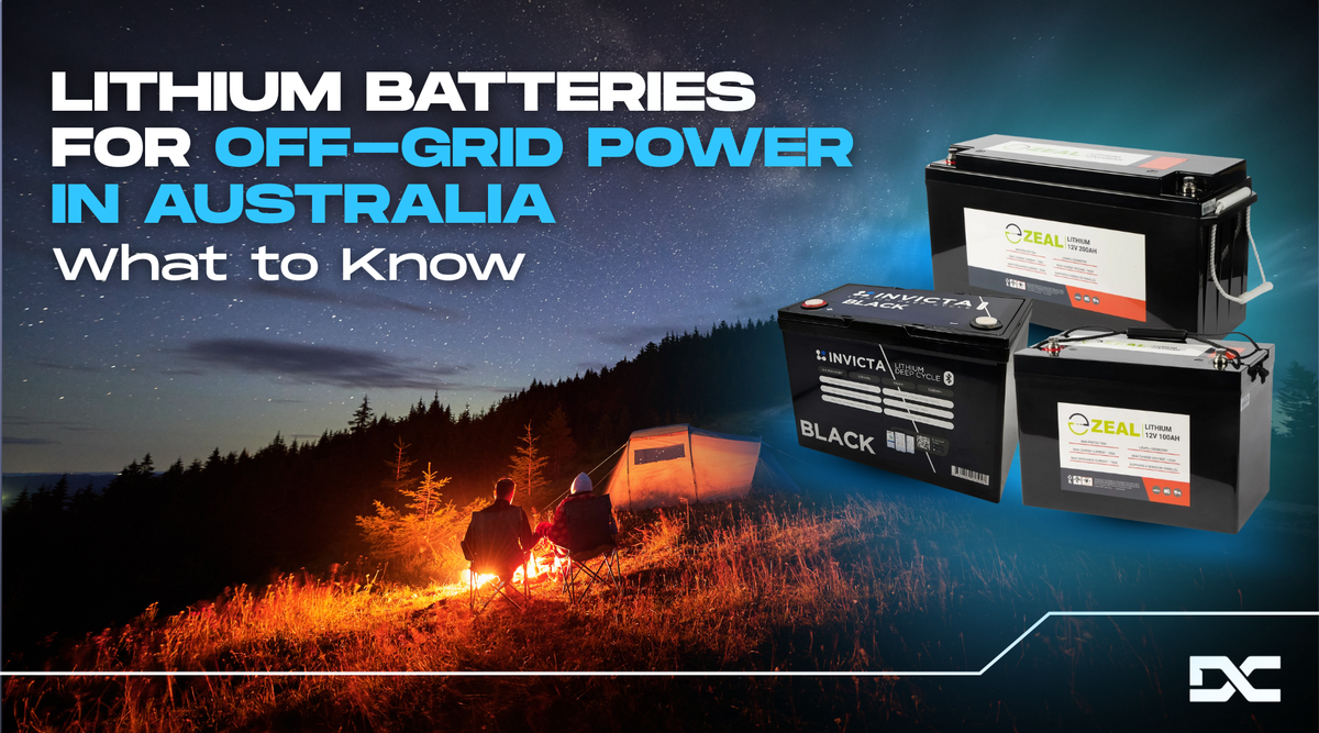 Lithium Batteries for Off-Grid Power in Australia – DC Direct